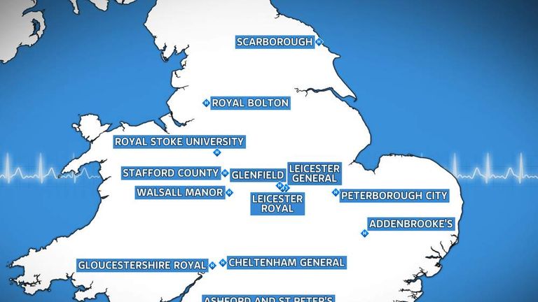 Row Over Hospitals Declaring 'Major Incidents' | Politics News | Sky News