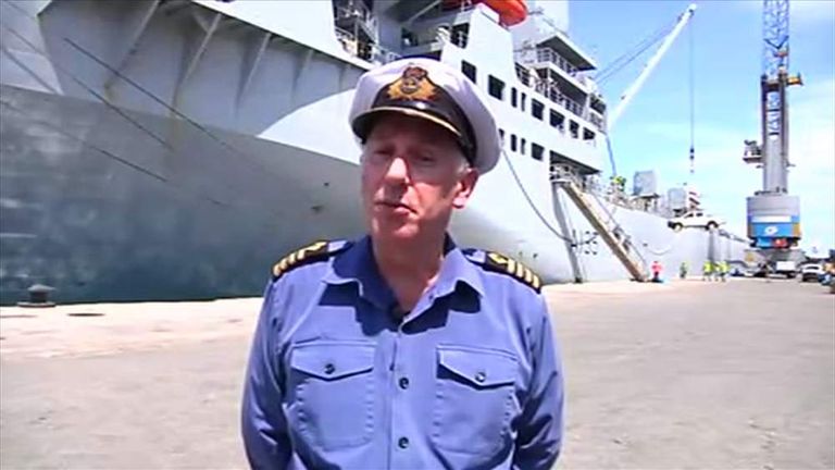RFA Argus Captain Speaks To Sky About Ship's Crucial Role | Scoop News ...