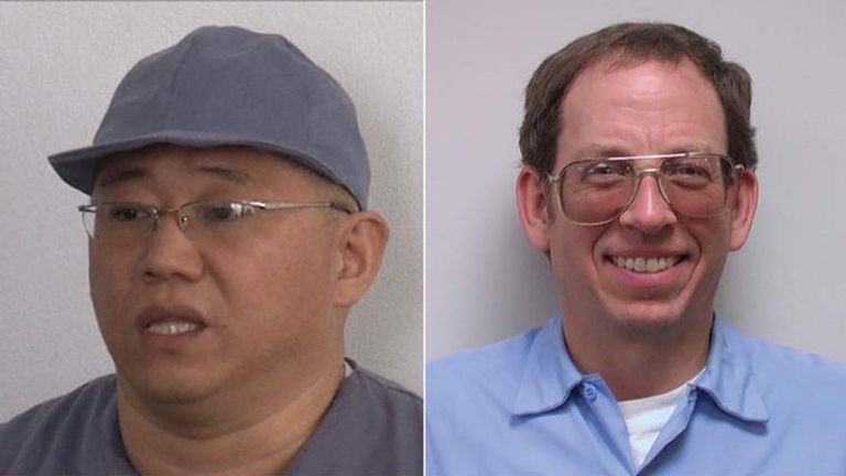 North Korea Puts Detainees Before The Media | US News | Sky News