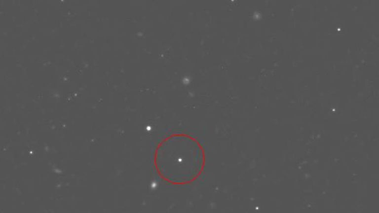 Runaway Star Cluster Speeding Towards Earth | World News | Sky News