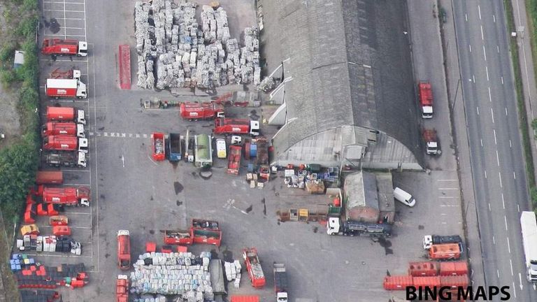 Recycling Depot Death: First Image Of Victim | UK News | Sky News