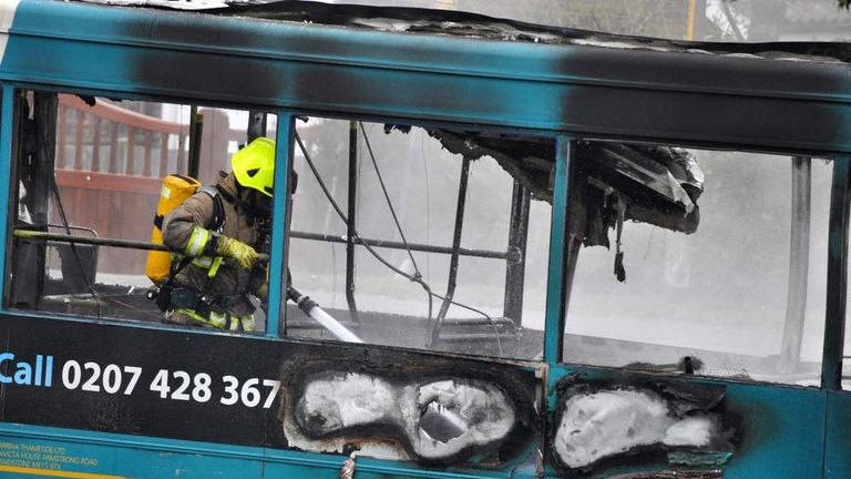 Bus Explosion Rocks Rush Hour Kent | UK News | Sky News