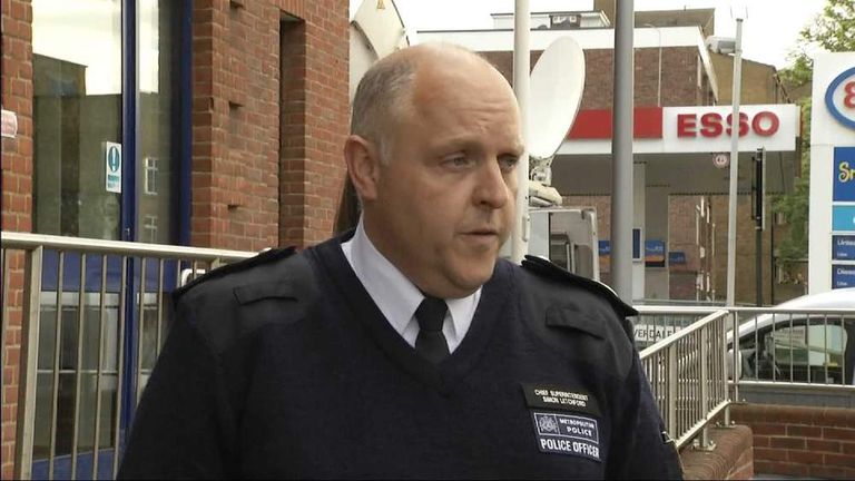 Commander Simon Letchford of the Metropolitan Police