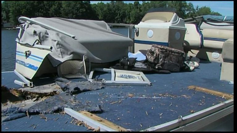 Boat Crash: Pregnant Woman And Young Child Die | World News | Sky News