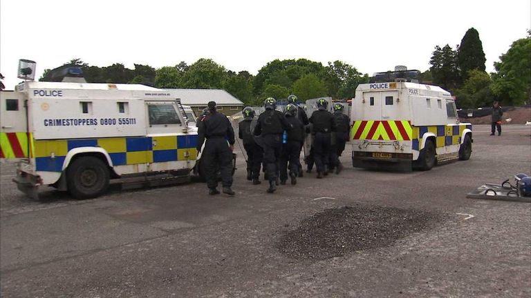 G8 Summit: Major Police Operation Under Way | UK News | Sky News