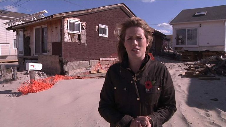 Superstorm Sandy: Breezy Point Still Rebuilding | US News | Sky News
