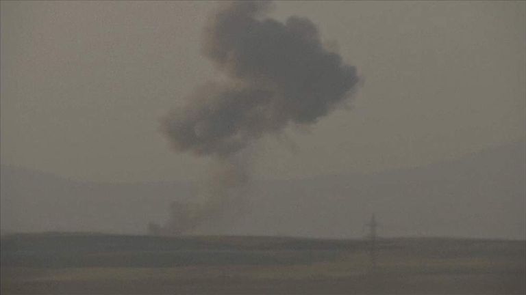 US Strikes ISIS Artillery In Northern Iraq | US News | Sky News