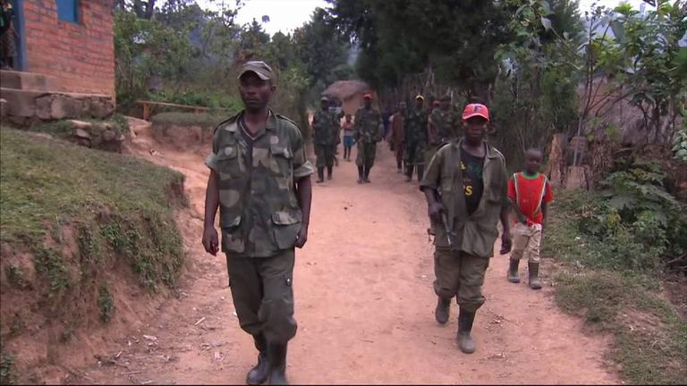 Rwandan Militia Commander 'Tired Of War' | World News | Sky News