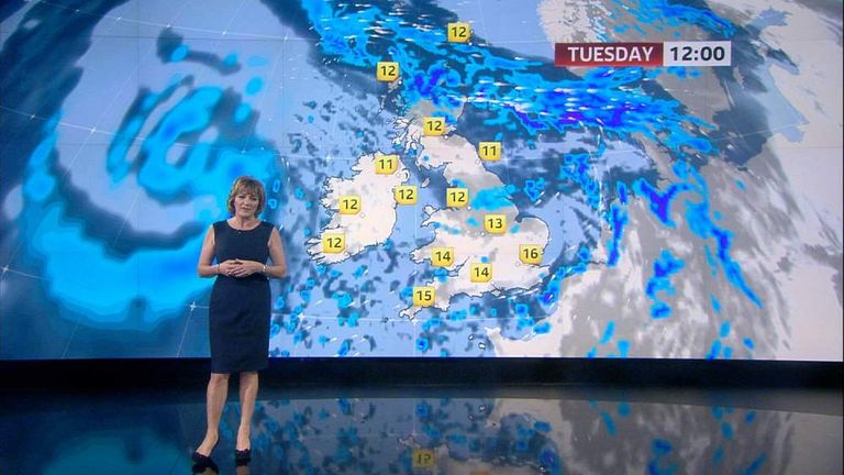 Jo Wheeler has the latest forecast | Scoop News | Sky News