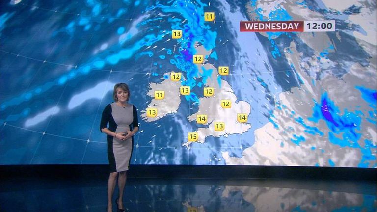 Jo Wheeler has the latest forecast | Scoop News | Sky News