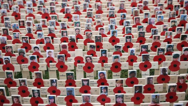 Remembering First Reservists To Fight In WWI | UK News | Sky News