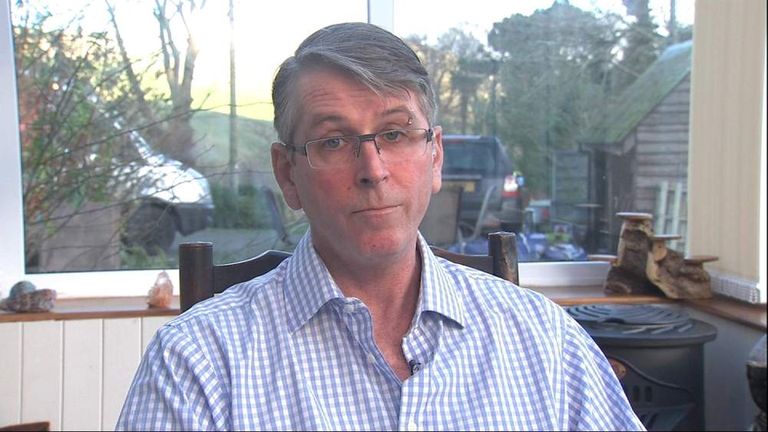 Abuse survivor Ian McFadyen