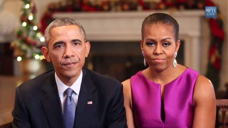 The President And First Lady Wish America A Merry Christmas | Scoop ...