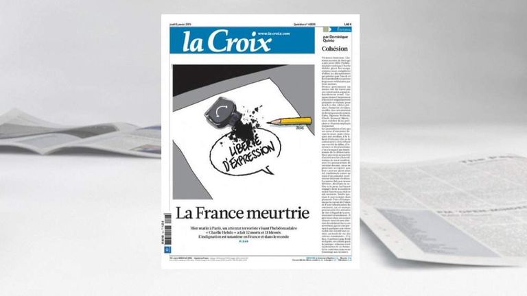 Thursday's French Newspaper Front Pages | Scoop News | Sky News