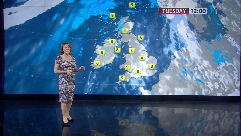 Jo Wheeler Has The Latest Forecast | Scoop News | Sky News