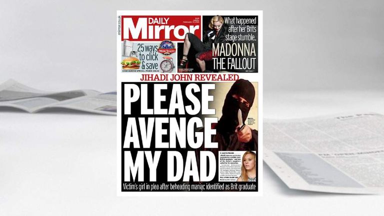 Friday's National Newspaper Front Pages | UK News | Sky News