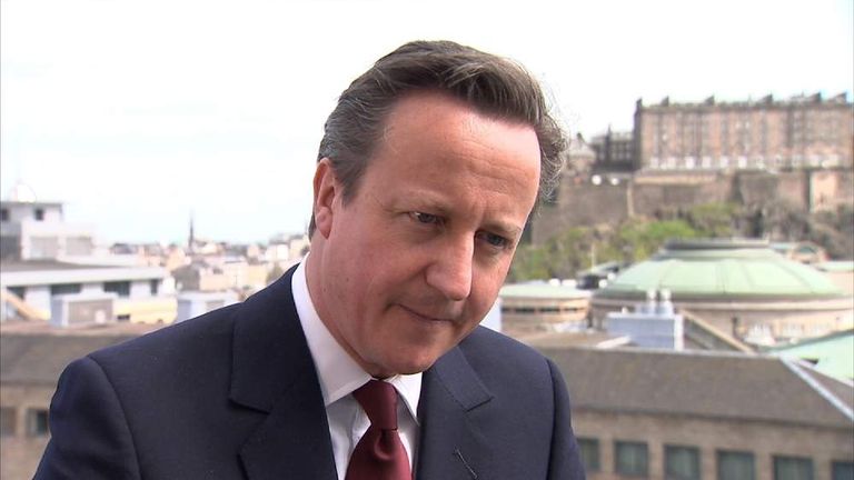 Cameron 'Happy' To Consider Sturgeon Proposals | Politics News | Sky News