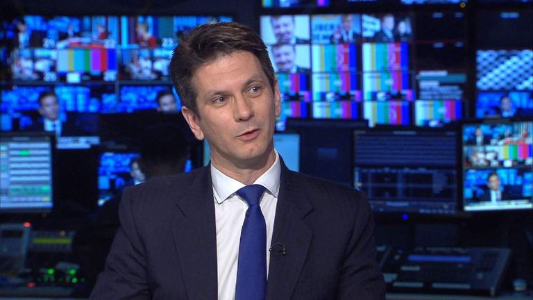 Chairman, Conservatives For Britain, Steve Baker MP | Scoop News | Sky News
