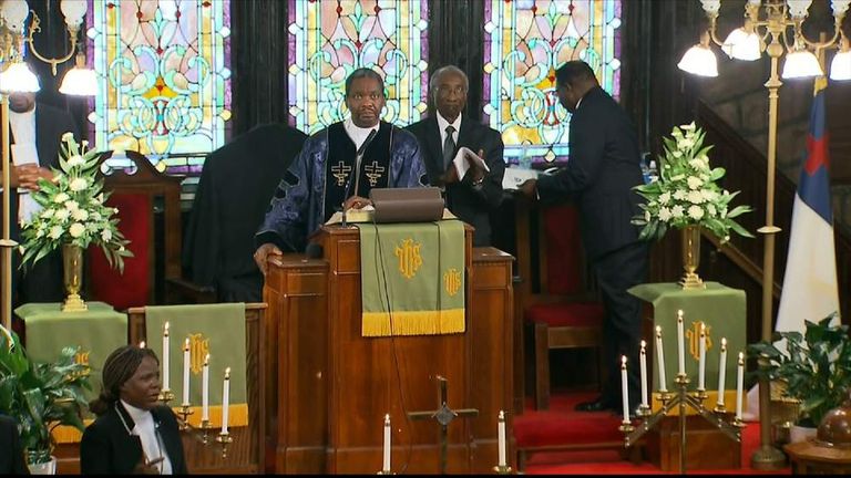Charleston Church Re-Opens Following Shootings | Scoop News | Sky News