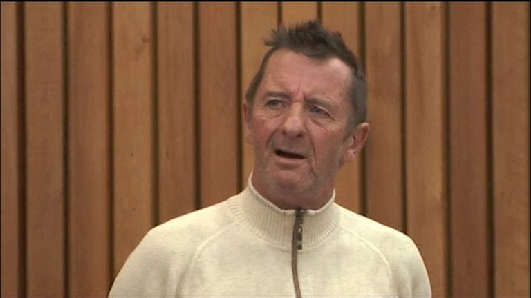 AC/DC's Phil Rudd Appears In New Zealand Court | Ents & Arts News | Sky ...