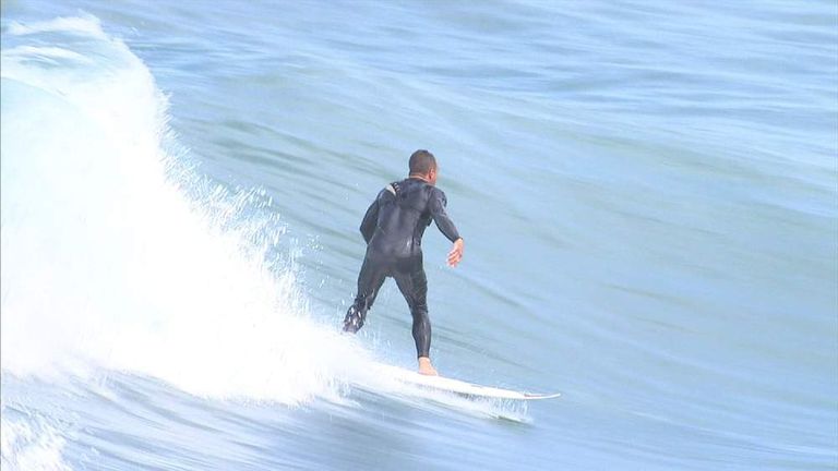 Man-Made Wave Pool Aims To Boost Surfing | UK News | Sky News
