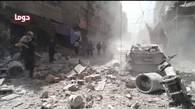 IS Militants Destroy Ancient Syrian Monastery | World News | Sky News