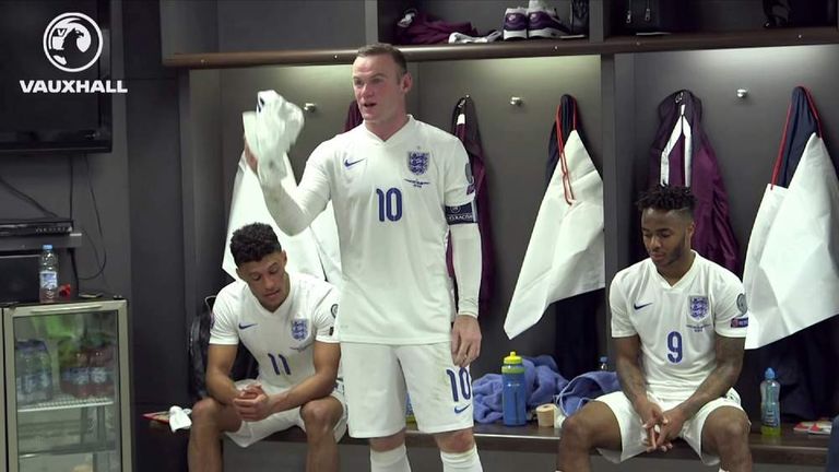 Watch: 50-Goal Rooney's Dressing Room Speech | UK News | Sky News
