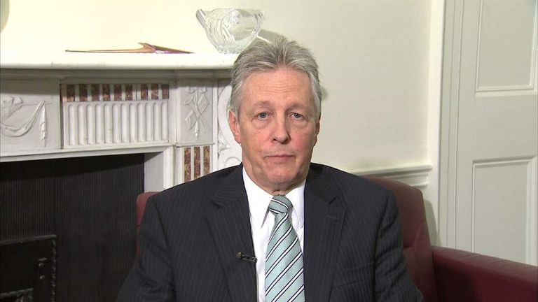 NI First Minister Peter Robinson To Step Down | UK News | Sky News