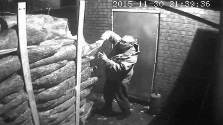 Watch: Thieves Steal 190 Christmas Trees | UK News | Sky News