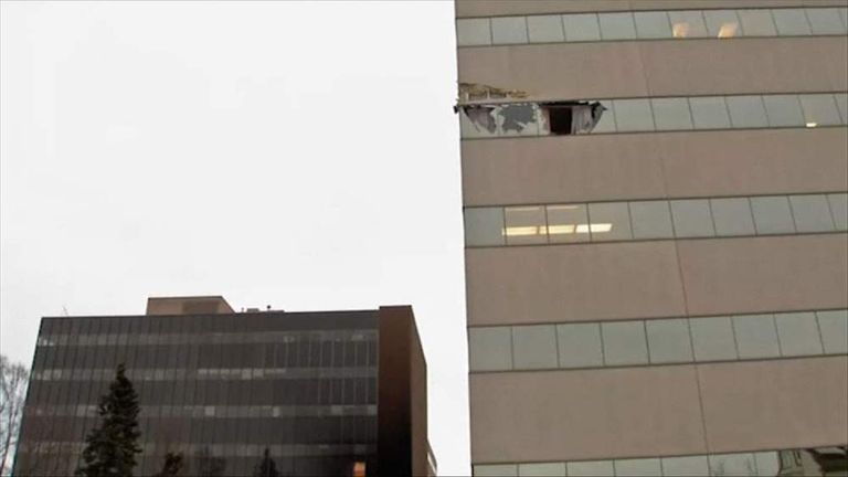 Plane Crash Into Building 'Was Pilot Suicide' | US News | Sky News