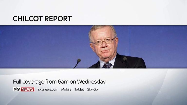 Chilcot Hints At Iraq Inquiry Criticism | UK News | Sky News