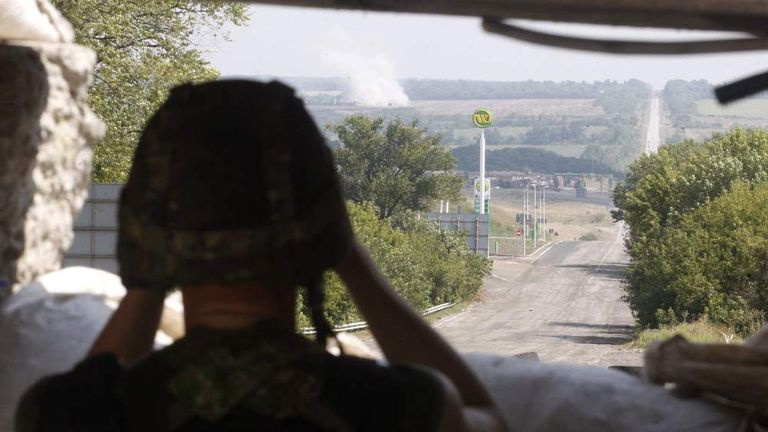 Russian Missile Launchers 'Cross Into Ukraine' | World News | Sky News