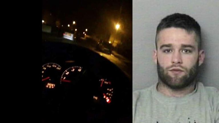 Porsche Thief Jailed After Filming His Crime | UK News | Sky News