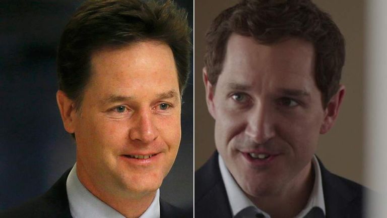 Actor Wants Clegg's Verdict On TV Show Role | Ents & Arts News | Sky News