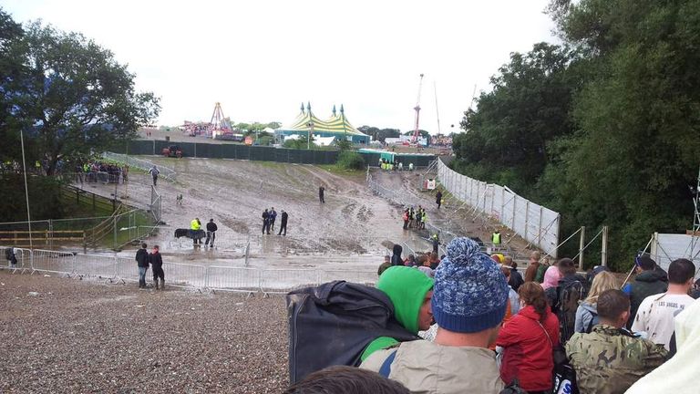 Creamfields Cut Short Due To Bad Weather | Ents & Arts News | Sky News