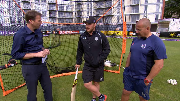 Finch's power-hitting demo | Video | Watch TV Show | Sky Sports