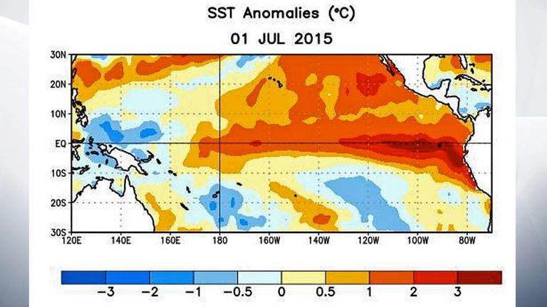 El Niño Event Could Be Strongest Since 1997 | US News | Sky News