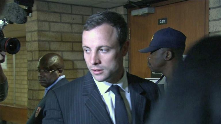 Pistorius' Family Appear Confident Of Outcome | World News | Sky News