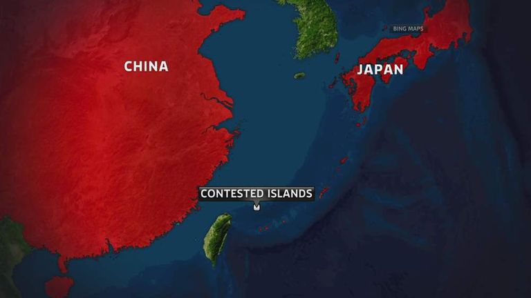 Fresh China-Japan Tension Over Disputed Islands | World News | Sky News