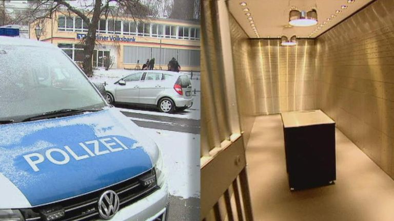 German Bank Heist: Robbers Tunnel Into Vault | World News | Sky News