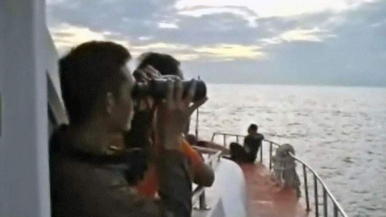 Objects Spotted In Sea In Missing Plane Search | World News | Sky News