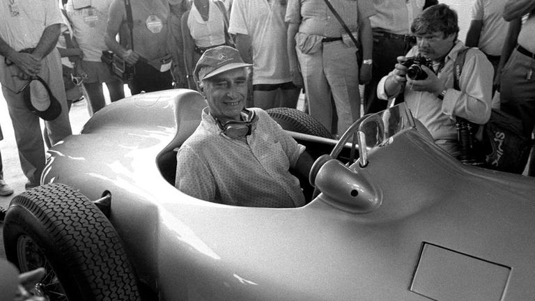 F1 Ace Fangio's Body Exhumed In Paternity Row | World News | Sky News