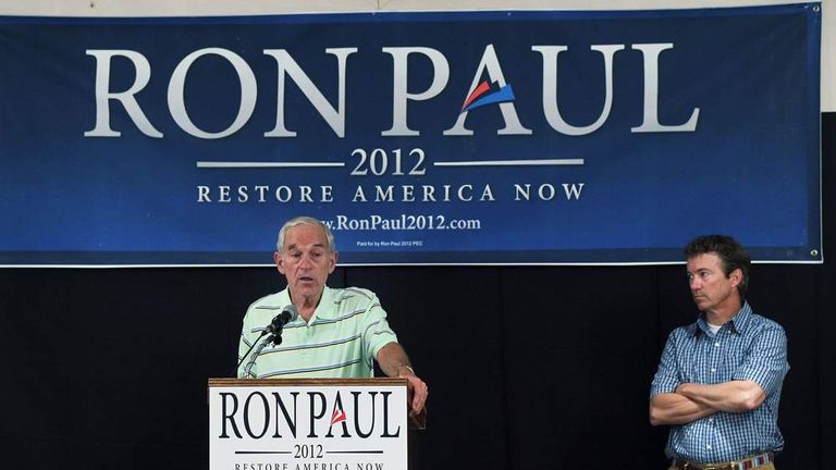 Rand Paul Launches 2016 White House Bid | US News | Sky News