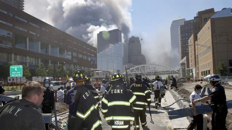 Cancers Kill Three 9/11 Firemen On Same Day | US News | Sky News