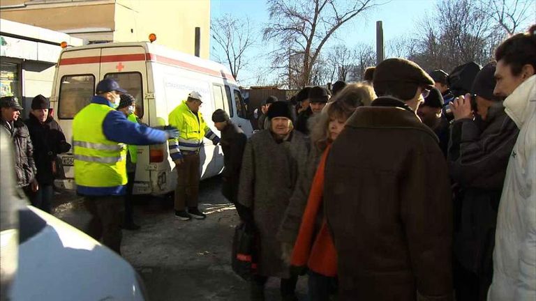 Russia: Homeless Battling Brutal Cold Spring | World News | Sky News