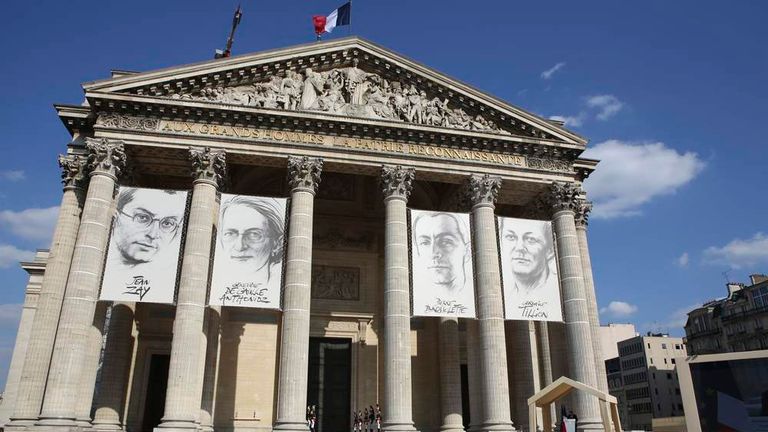 France Honours Resistance Heroes In Rare Event | World News | Sky News