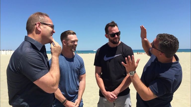 Richards and Murphy patch things up | Video | Watch TV Show | Sky Sports