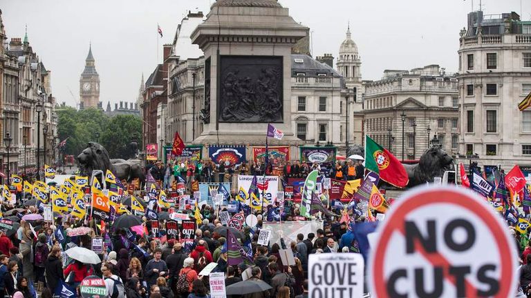 Strike Action Threat Over Trade Union Reforms | Politics News | Sky News