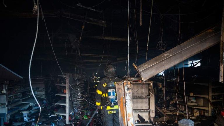 Baltimore Riots: CVS Arsonist Sentenced | US News | Sky News