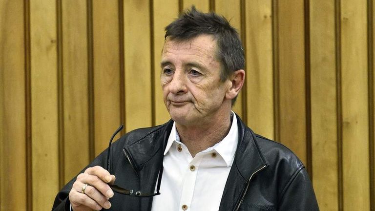 AC/DC's Rudd In Court For 'Drinking Alcohol' | Ents & Arts News | Sky News